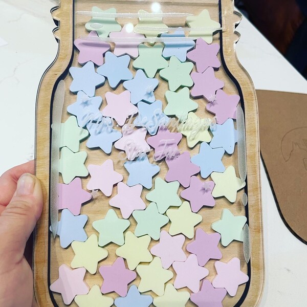 Reward Jar, Star Jar, 30-100 Stars, Pastel - Etsy