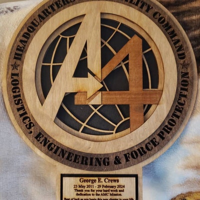 Custom 12or 18 Wood Army 319th Field Artillery Wall Tribute - Etsy