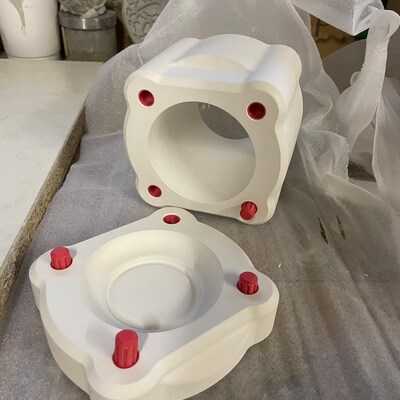 Plaster Mold for Handmade Slipcasting Mug Cup Shape DIY Pottery Tool ...