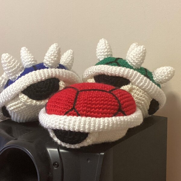 Koopa Shell Mario Amigurumi Crochet Pattern PDF | PDF Pattern | ENG ...