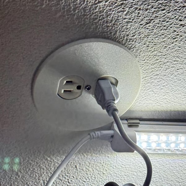 Round Circle Outlet Cover - 3D Printed - Etsy