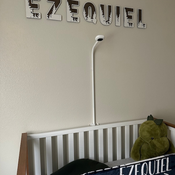 Forest Letters | Woodland Nursery | Nursery Decor | Custom Letters ...