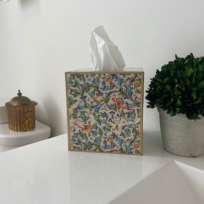 Italian Florentine Tissue Box Cover No. 2 - Etsy