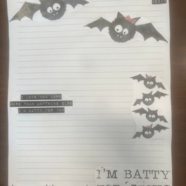 Batty for Jesus, Beautifulgoodnews, Bible Journaling, Traceable ...