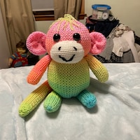 Theo - Knitting Machine Monkey Tutorial PDF Pattern Sentro Addi Express Circular Knitting ...