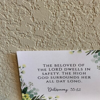 Personalized Bible Verse Printable, Custom Bible Verse Digital Download ...