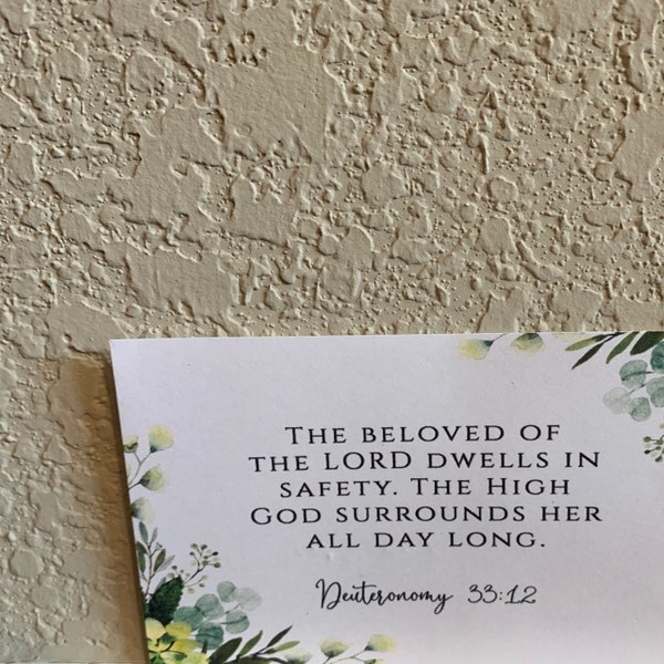 Personalized Bible Verse Printable, Custom Bible Verse Digital Download ...