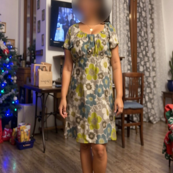 ABIGAIL Flared Skirt Sewing Pattern in PDF S,M,L,XL Vintage Skirt Pattern Midi Skirt Pattern ...