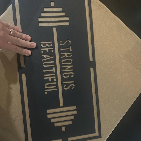 Metal Female Bodybuilder Sign, Bodybuilder Sign, IFBB Pro Sign, Figure ...