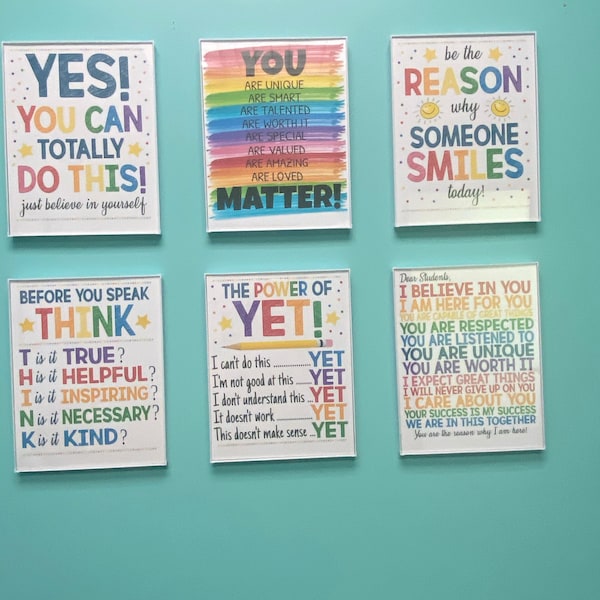 Be the Reason Someone Smiles Today, School Counselor Poster, Teen ...