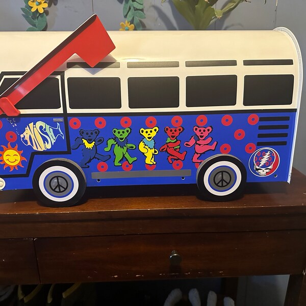 Large-size Mailbox Camper Van Mailbox (VW Camper Van Vibes) Custom. I ...