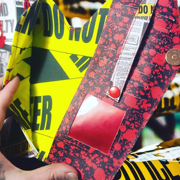 Crime Scene Fabric - Do Not Enter Stay Out Barricade Notice Warning ...