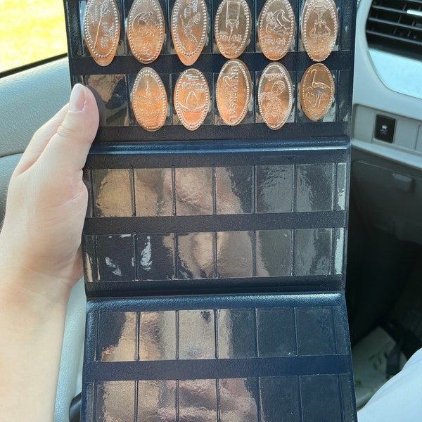 Pressed Penny Collector Book: Penny Adventure Book - Etsy