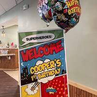 Ice Cream Backdrop, PRINTABLE, Here's the Scoop, Sweet One, Two Sweet ...