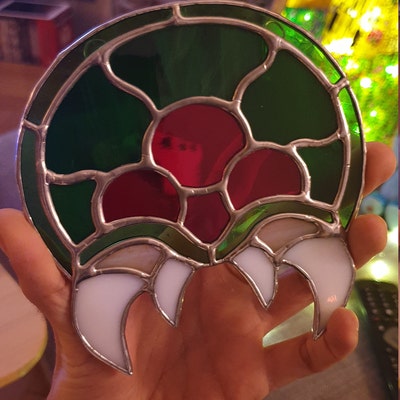 Stormcrow Stained Glass Pattern for Personal Use Intermediate Level ...