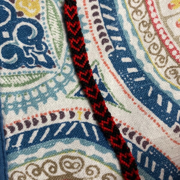 Personalized Heart Friendship Bracelet: Woven Cotton Retro Bracelet - Etsy