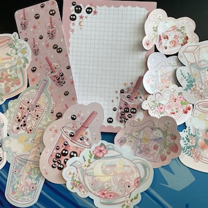 Kawaii Gaming Sticker Pack Anime Digital Art Stickers - Etsy