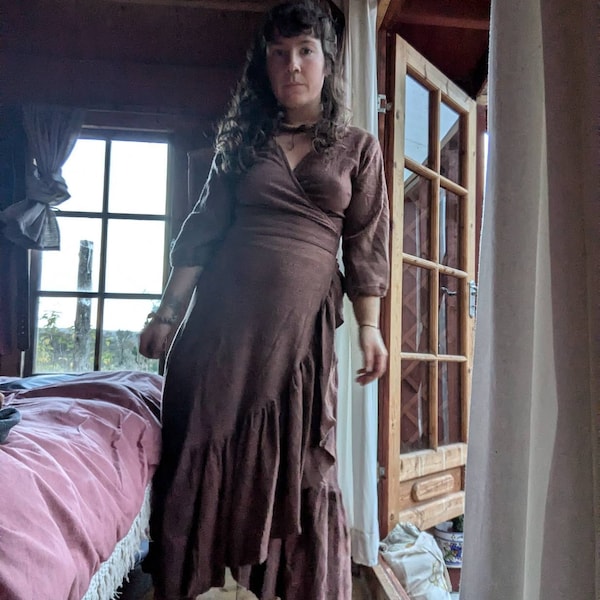 ELVEN DRESS ꧁kayame꧂ White Goddess Dress • Fairy Wedding Dress • White ...