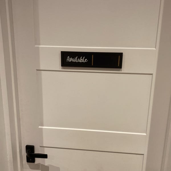 Personalised Bedroom Door Sign Sliding Door Sign Name Plaque Wood ...