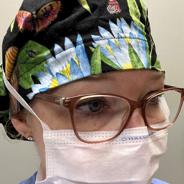Urine Good Hands Scrub Cap, Skull Cap, Surgery Hat - Etsy