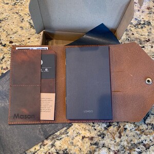 Personalized Leather Remote Caddy Hand Crafted Desk | Etsy