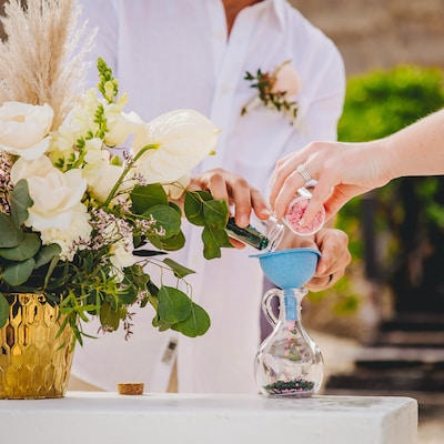 Unity Glass Wedding Ceremony Blessing Ceremony Unity Ceremony Keepsake ...