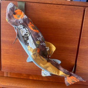 Rainbow Trout Fish Crossbody Bag Sewing Pattern - Etsy