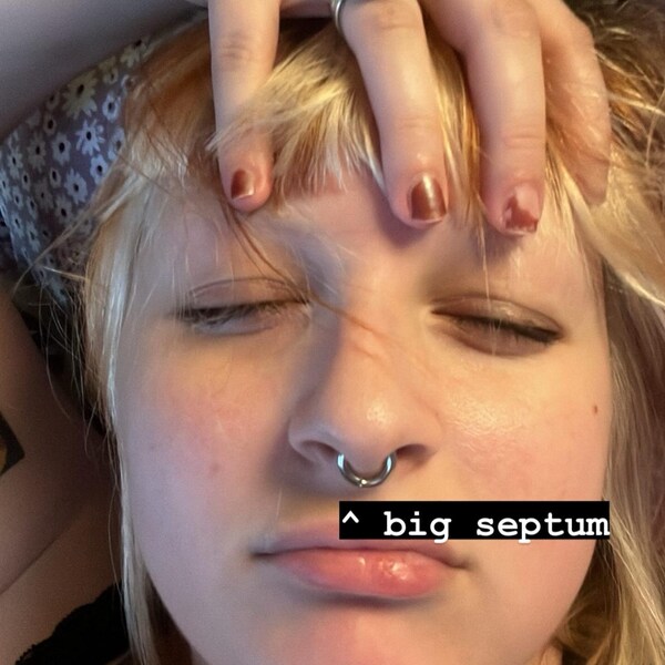 Diamond Stud Earrings, Extra Long Post, for Thick Earlobes, Mens CZ ...