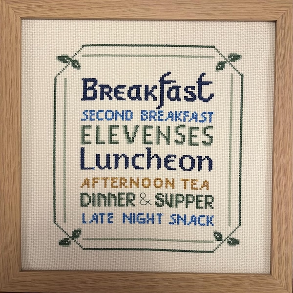 Tolkien Cross Stitch Pattern Even the Smallest Person Can Change the ...