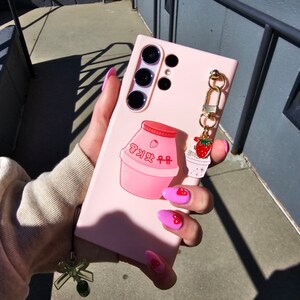 Rabbit Bunny Toast Icecream Syrup Decoden Hard Samsung Galaxy Z Flip5/z ...