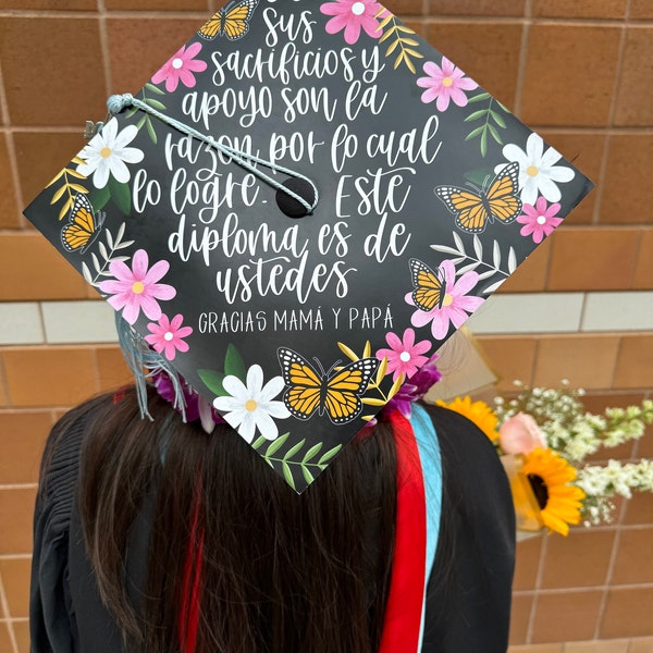 Black Glitter CARDSTOCK for Grad Cap BLANK Template Black Glitter Grad ...