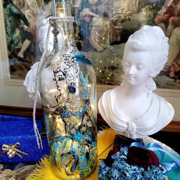 The Vain Mermaid, Mermaid Art, Mermaid Decor, Mermaid Figurine, Mermaid ...