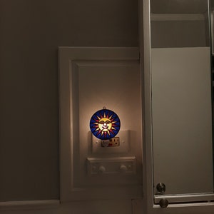 Celestial Sun Night Light - Etsy