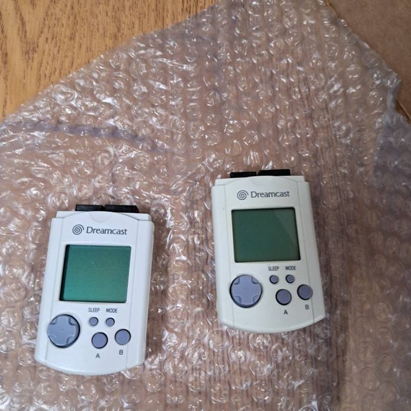 Sega Dreamcast Visual Memory Unit VMU Memory Card HKT-7000 Tested - Etsy