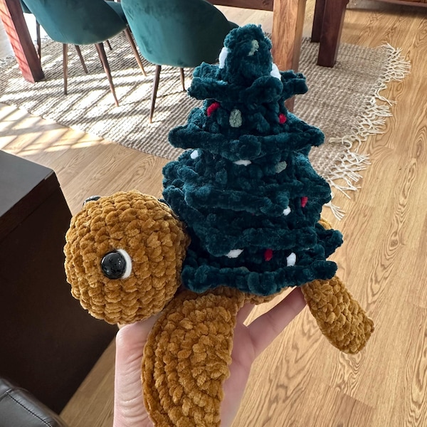 Crochet Pattern Christmas Turtle Pattern Bundle PDF Download Beginner ...