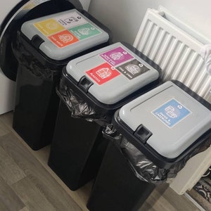 45L Moda Pedal Bin - White - Etsy UK