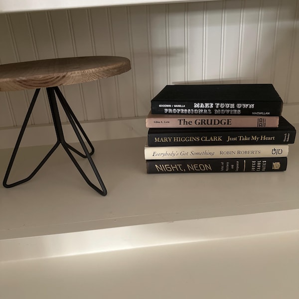 Ombré Cream and Beige Books, Neutral Books, Staging Books, Home Decor ...