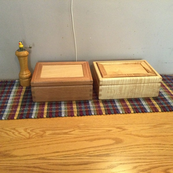 Handwoven Machine Washable Rag Rug Placemats in Warm Rust, Grey, and ...