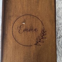 Box for Letterswooden Letter Boxpersonalized Memory Keepsake - Etsy