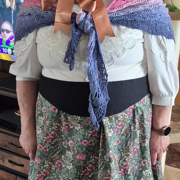 Cotton or Linen Head Scarf | Bandanna | Small Shawl | Babushka ...