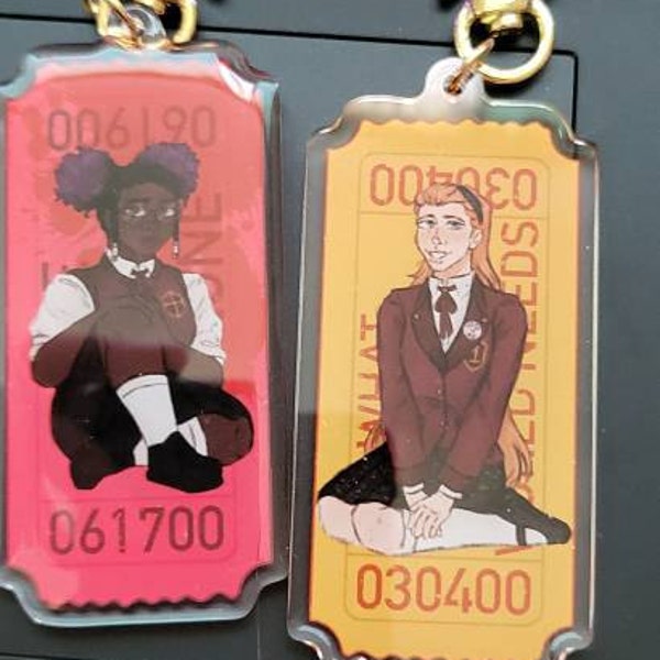 RTC Ticket Keychains - Etsy