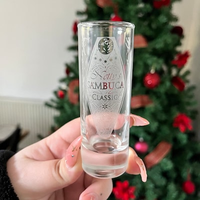 Engraved Shot Glass Logo Shot Glass Tall Shot Glasses - Etsy
