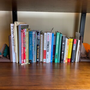 Woodland Bookends/forest/nature Scene/book Lover Gift/nursery/deer ...