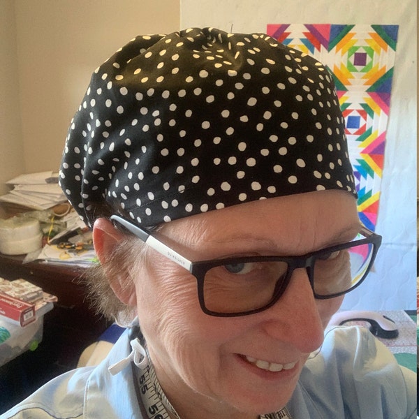 Woman Scrub Cap Sewing Pattern With Video Carli PDF Instant Download ...