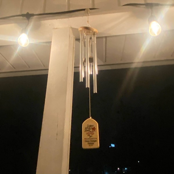 In Loving Memory Wind Chime, Memorial Wind Chime, Remembrance Wind ...
