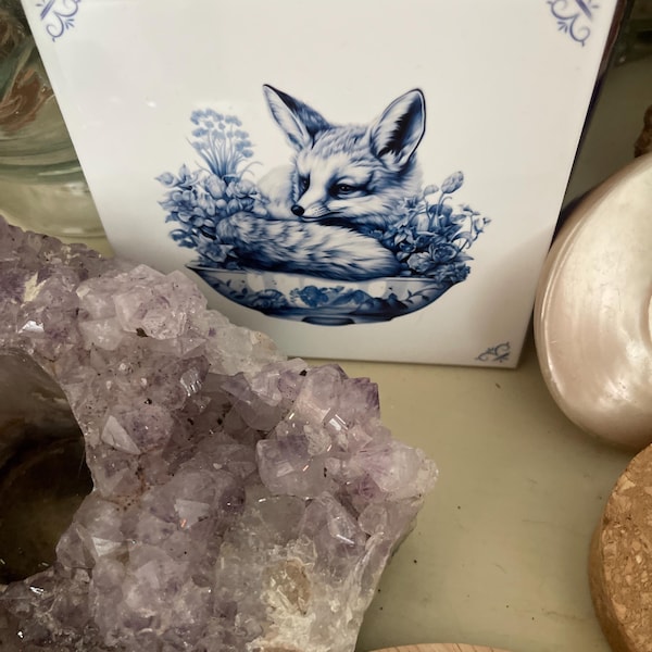 Delft Blue Macaron, Delft Blue Tile, Tile, Delft Blue Tiles, Delft Blue ...