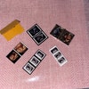 1/12 Scale Laminated Set of Mini Dollhouse Study Sheets for Miniature ...
