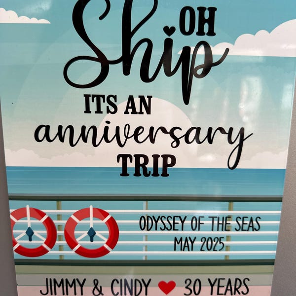 Girls Gone Cruising, Custom Cruise Sign, Girls Trip 2024, Personalized ...