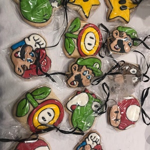 Super Mario Cookies | Etsy