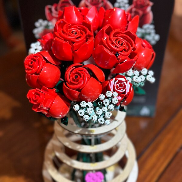 Birch Wooden Vase Fits LEGO Botanicals Collection Flowers and Bouquets ...